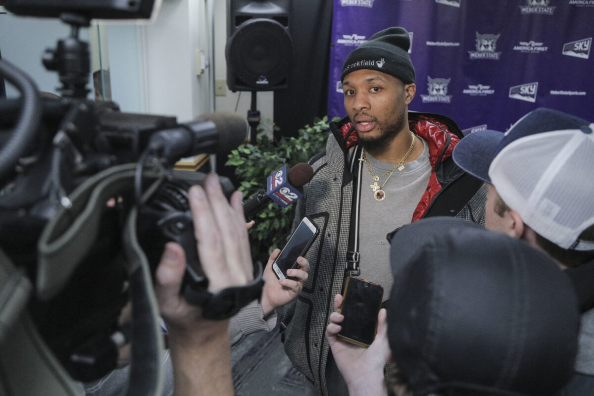 ‘Family’: Damian Lillard, Randy Rahe remain close through Weber State ...